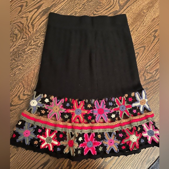 Peruvian Trading Co | Skirts | 0 Merino Wool Peruvian Trading Co Floral ...